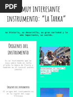 Monografía sobre la Tarka Andina | PDF | Flauta | Instrumentos musicales
