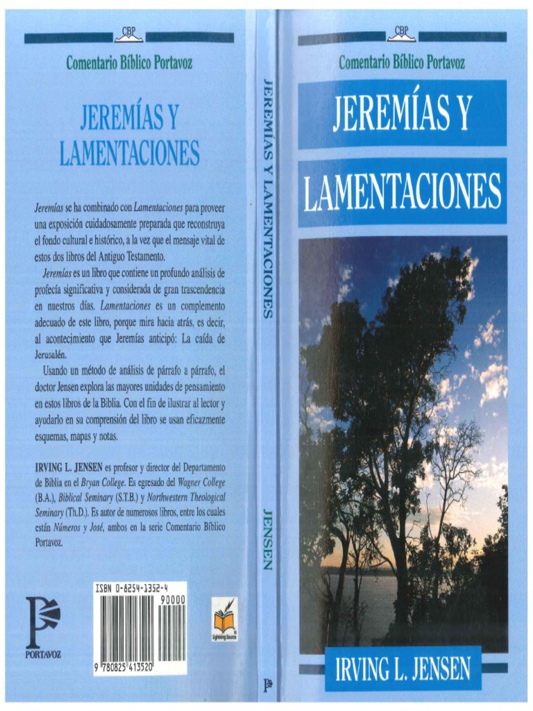 Jeremías y Lamentaciones - Irving Jensen | PDF