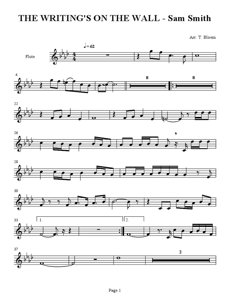 Original Sam Smith-Flute | PDF