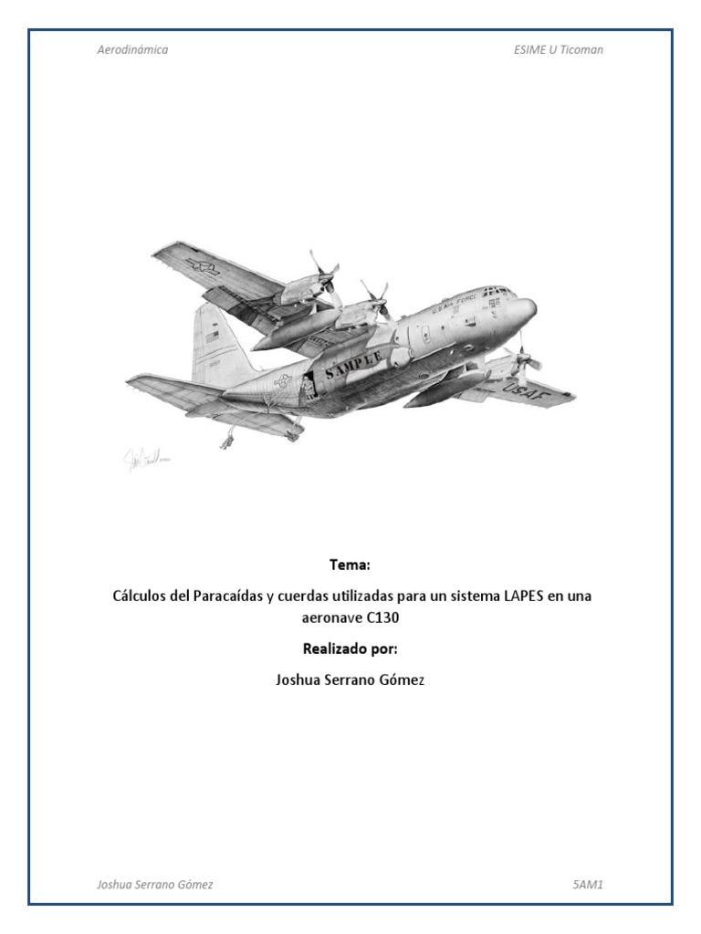 C 130 Low Altitude Parachute Extraction System PDF | PDF | Aviación | Vuelo