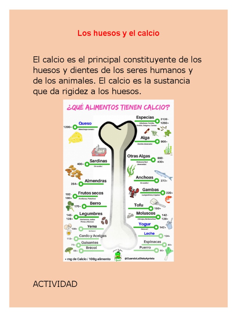 Los Huesos y El Calcio | PDF