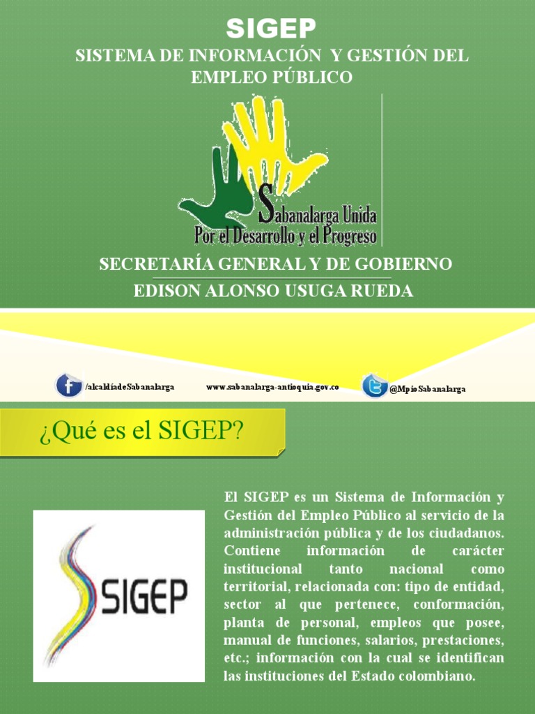 SIGEP | PDF | Política | Esfera pública