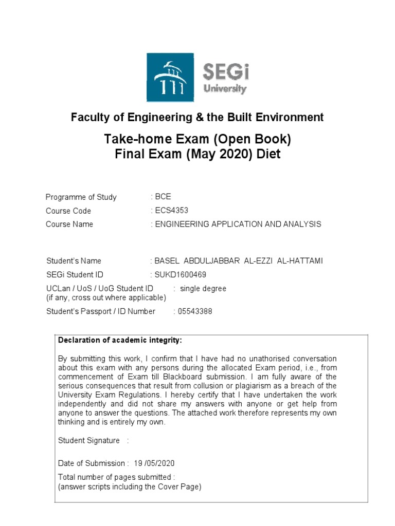 Cover Page - Water ( | PDF