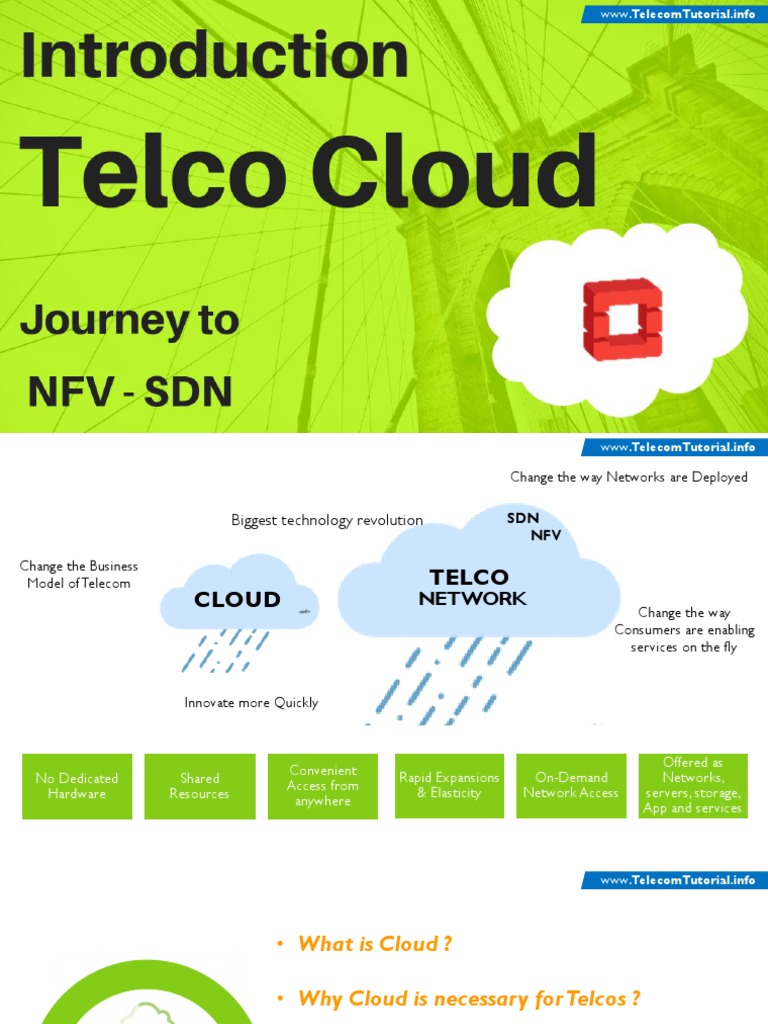 Introduction To Telco Cloud - Overview & Benefits | PDF | Cloud Computing | Scalability