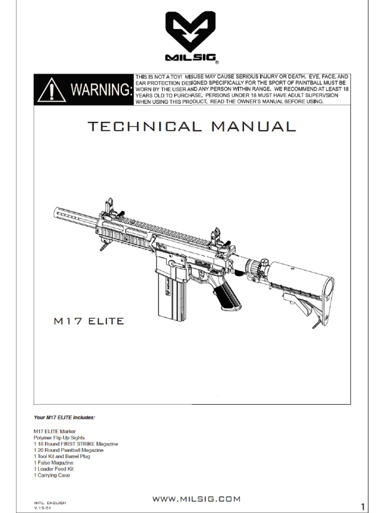 Milsig-M17 A2 Manual | PDF