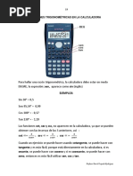 ¿Por Qué Los Modos Deg, Rad, Grad de La Calculadora Dan Diferentes ...