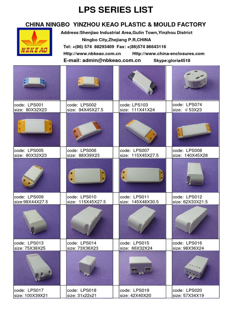 LPS Series List PDF | PDF