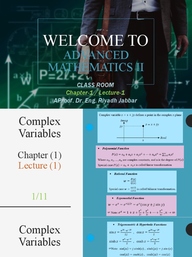 Adv Math II - ch1 - Lec1 - 3rd | PDF