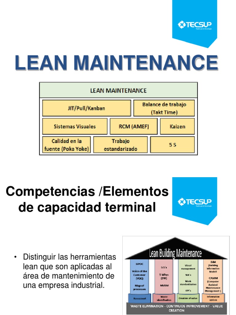 Lean Maintenance 2020-Parte1 PDF | PDF | Calidad (comercial ...