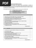 Cuestionario de Valores de Schwartz | PDF