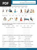 Past Simple Tense Interactive Worksheet Live Worksheets | PDF ...
