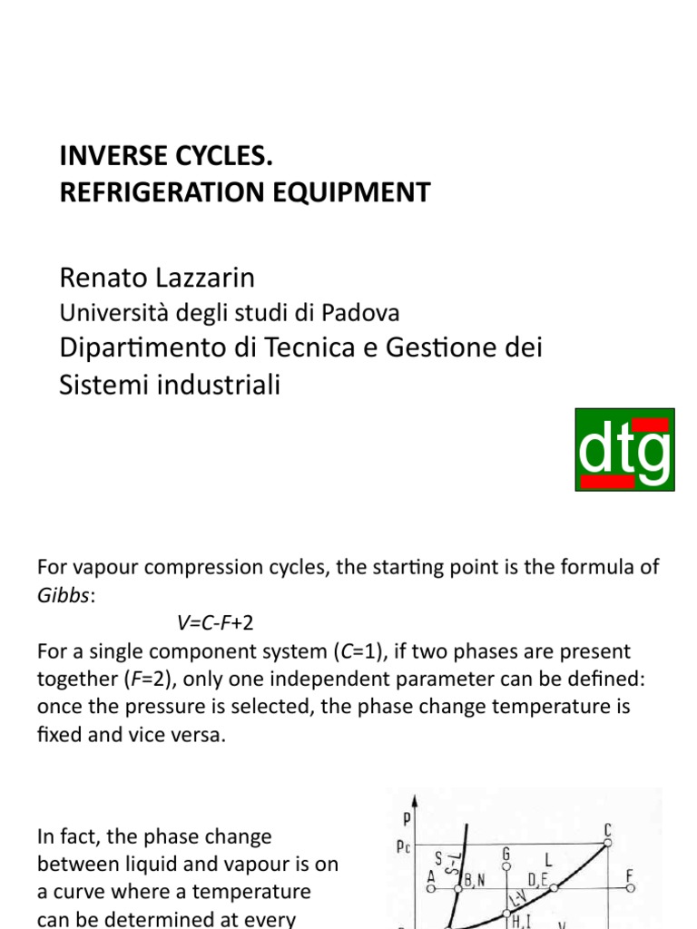 Refrigeration Cycles PDF | PDF | Evaporation | Refrigeration