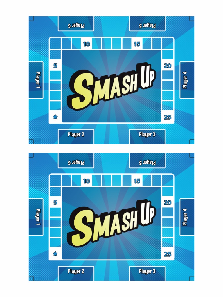 Smash Up Base Mat 6B2 | PDF