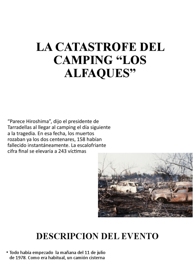 La Catastrofe Del Camping | PDF