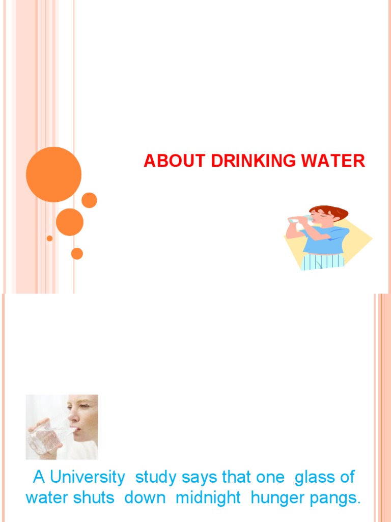 Drinking Water | PDF | Wellness