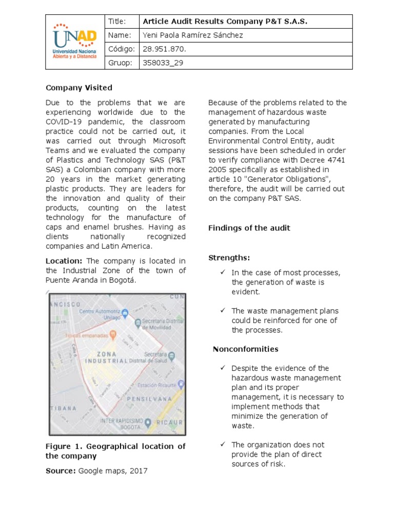 Article Audit Results | PDF | Internal Audit | Audit