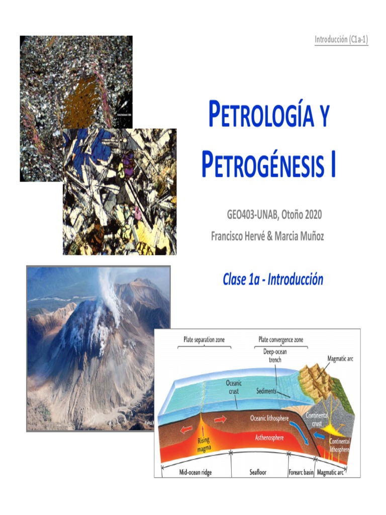 Petrologia y Petrogenesis | PDF | Roca (geología) | Roca ígnea