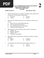 Grade 7 Science Examination Second Quarter | PDF | Plants | Reproduction