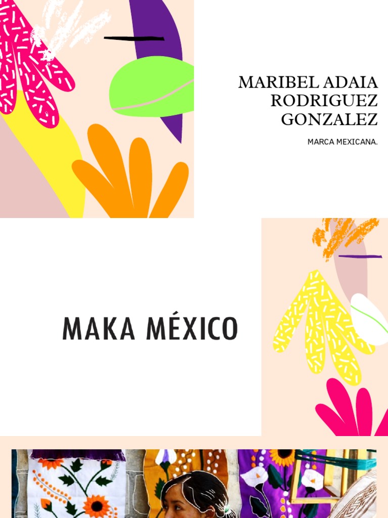 Maka México | PDF | Artes Textiles | Artes Decorativas