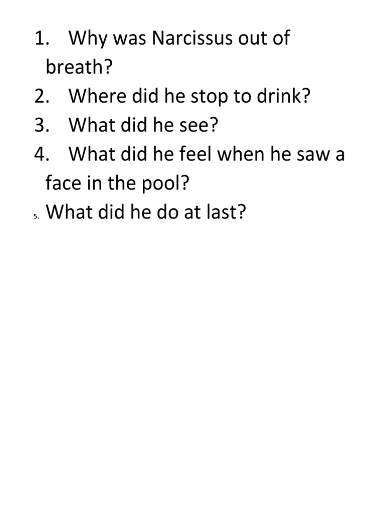 The Tale of Narcissus: A Greek Mythological Story of Self-Love and ...