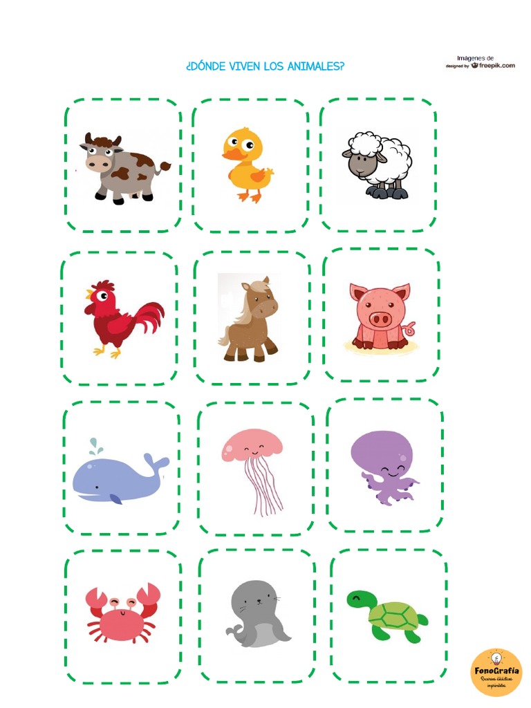 Dónde Viven Los Animales PDF | PDF