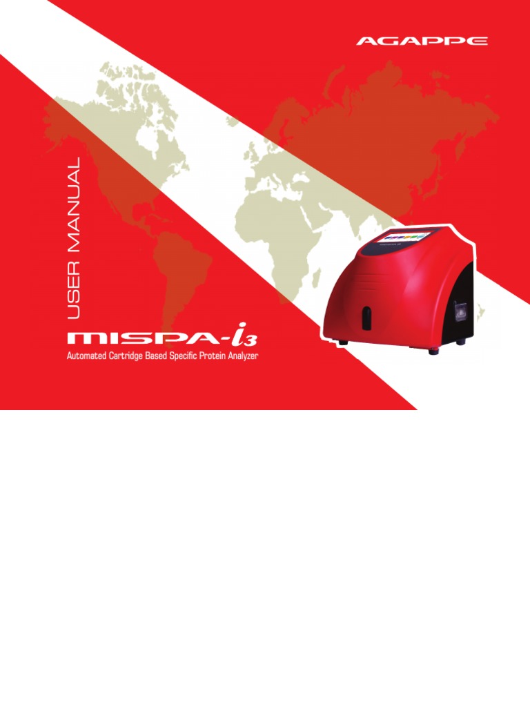 Mispa I3 User Manual ADS 2016 | PDF | Barcode | Calibration