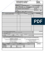 Bir Form 1603 | PDF | Withholding Tax | Taxpayer