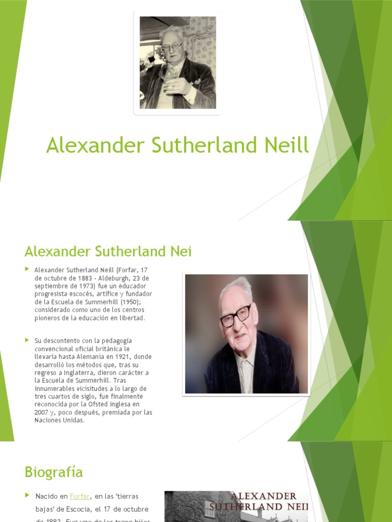 Alexander Sutherland Neill | PDF