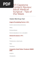 Mark K Lecture Notes Compiled | PDF | Congenital Heart Defect | Childbirth