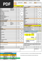Planilla Metodo Meseri | PDF | Materiales | Ingeniería de Edificación