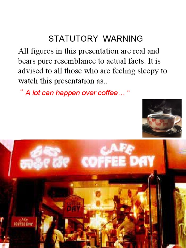 Statutory Warning All Figures in This Presentation Are Real and Bears ...