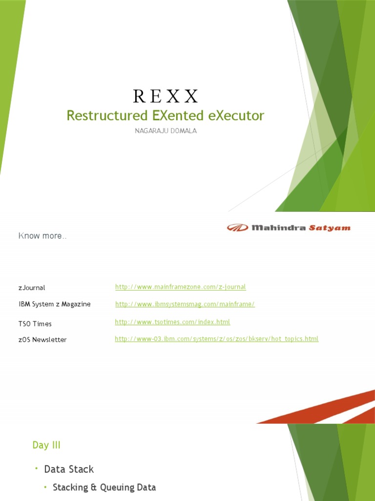 REXX PPT Day 3 | PDF | Queue (Abstract Data Type) | Visual Cortex