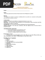 BQT Table Setup - Buffet | PDF | Buffet | Spoon