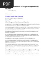 Concierge Services SOP Manual | PDF | Baggage