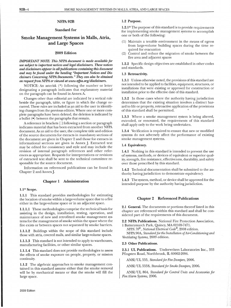Nfpa92b 2009 PDF | PDF