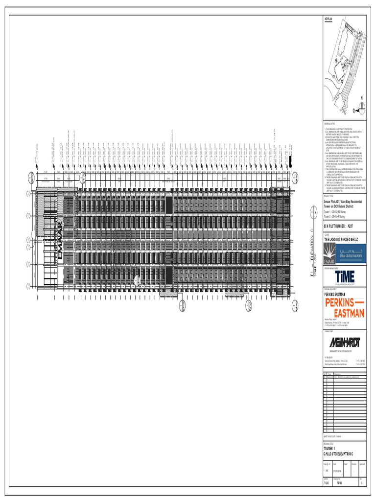 Emaar Plot A017 Icon Bay Residential Tower On DCH Island District | PDF ...