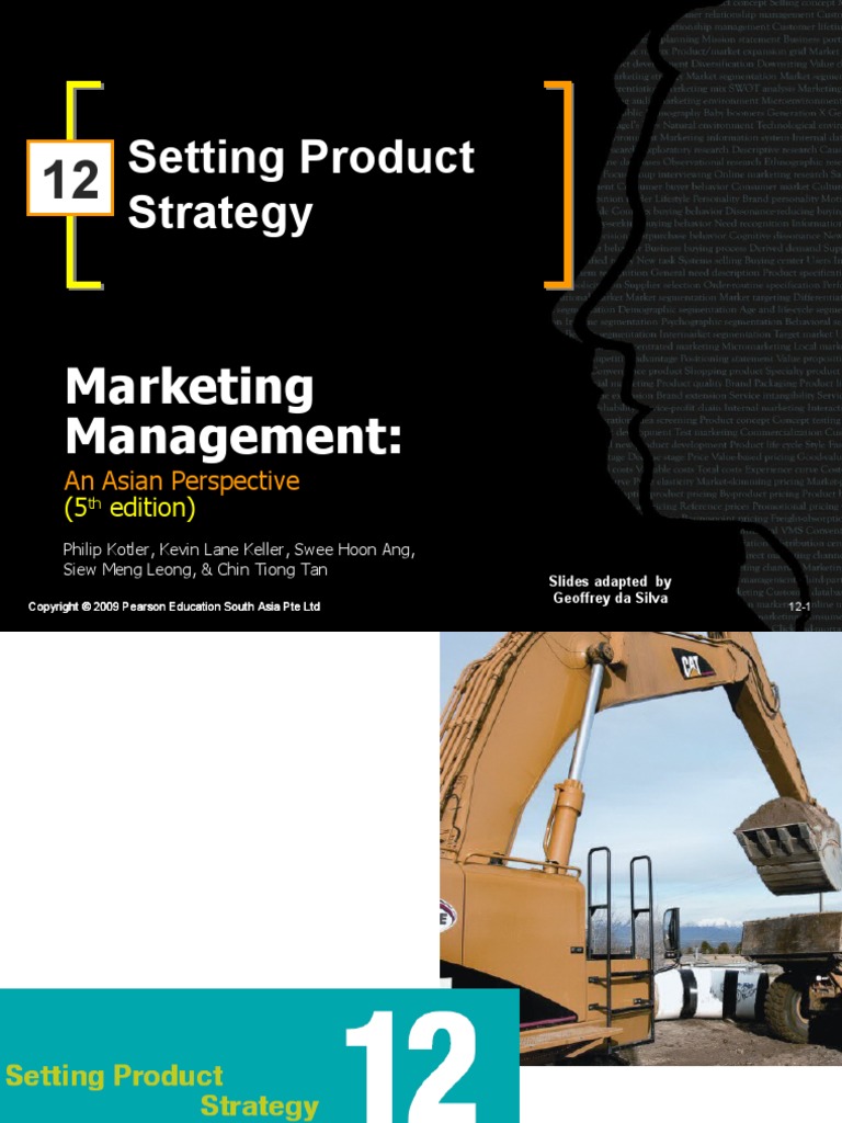 Setting Product Strategy: Marketing Management | PDF | Brand | Marketing