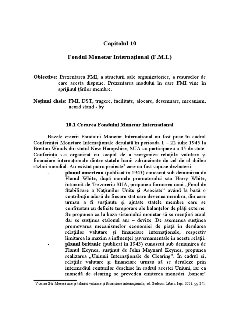 10.fondul Monetar Internațional | PDF