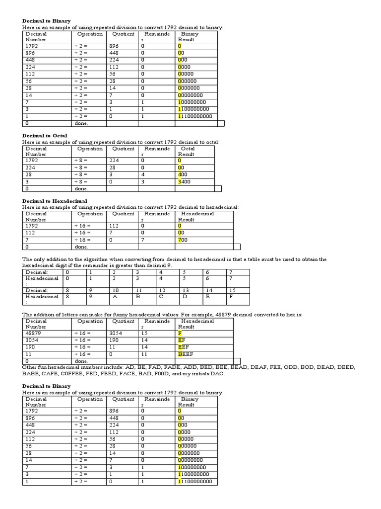 Decimal To Binary | PDF | Lexicology | Theory Of Computation
