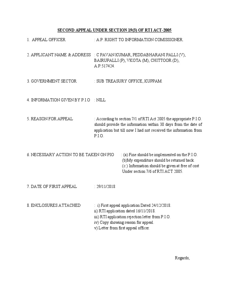 Rti Appeal Transco | PDF | Accountability | Social Institutions
