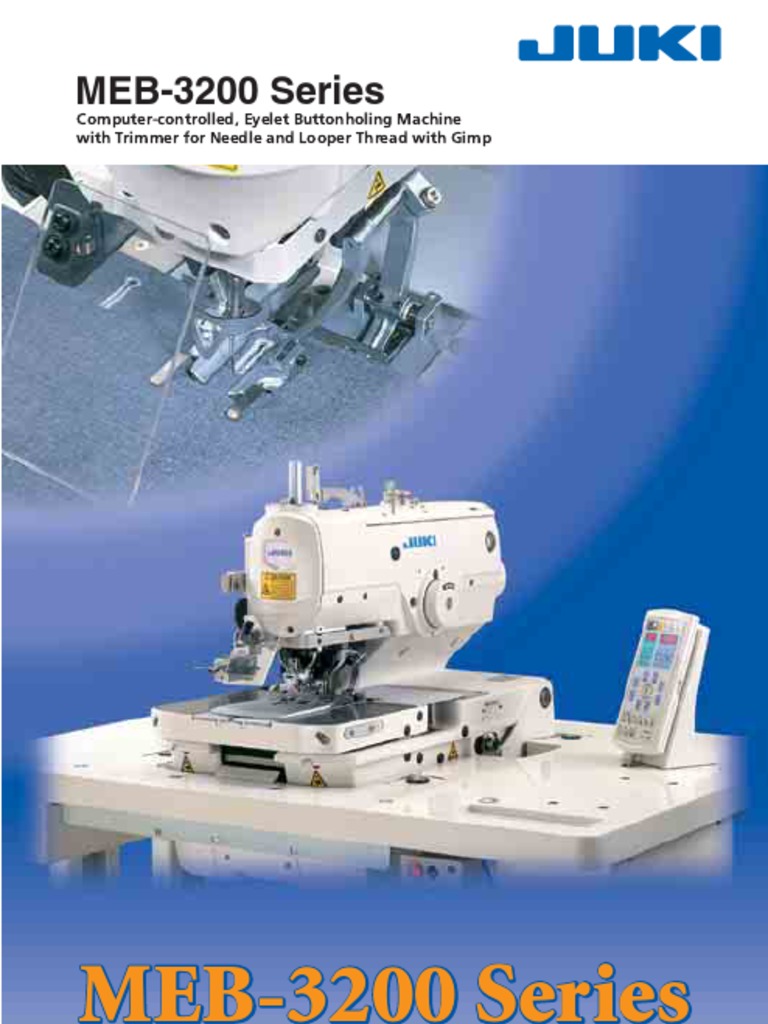 MEB-3200 Series MEB-3200 Series | PDF | Sewing Needle | Sewing