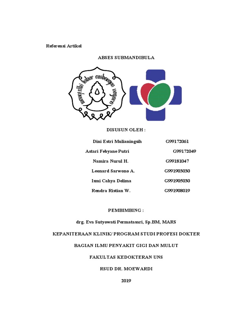 Abses Submandibula FIX | PDF