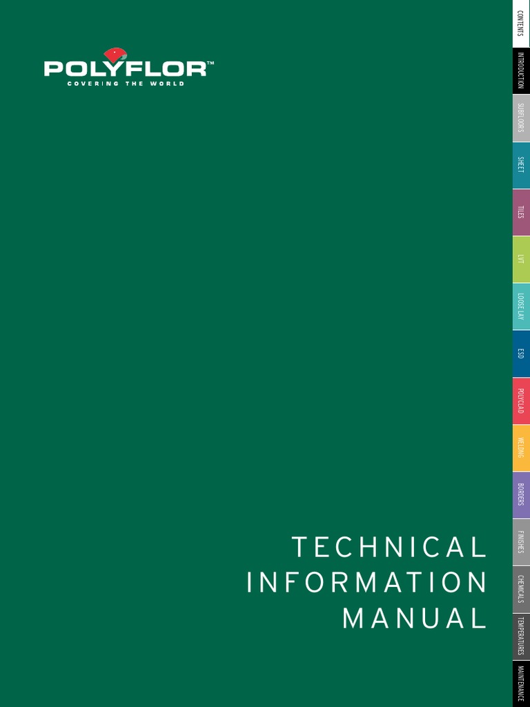 Technical Information Manual | PDF | Flooring | Specification ...