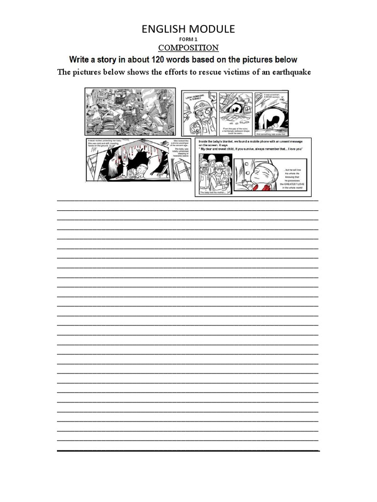 English Module: Form 1 | PDF