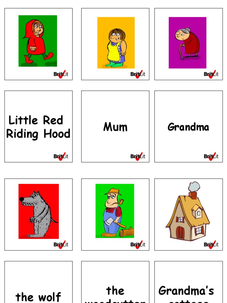 Mum Little Red Riding Hood: Grandma | PDF | Home & Garden | Mystery ...