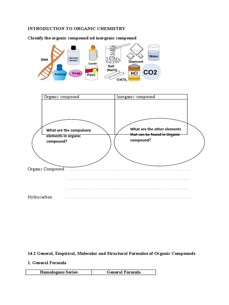 Introduction To Organic Chemistry | PDF | Hydrogen | Carbon