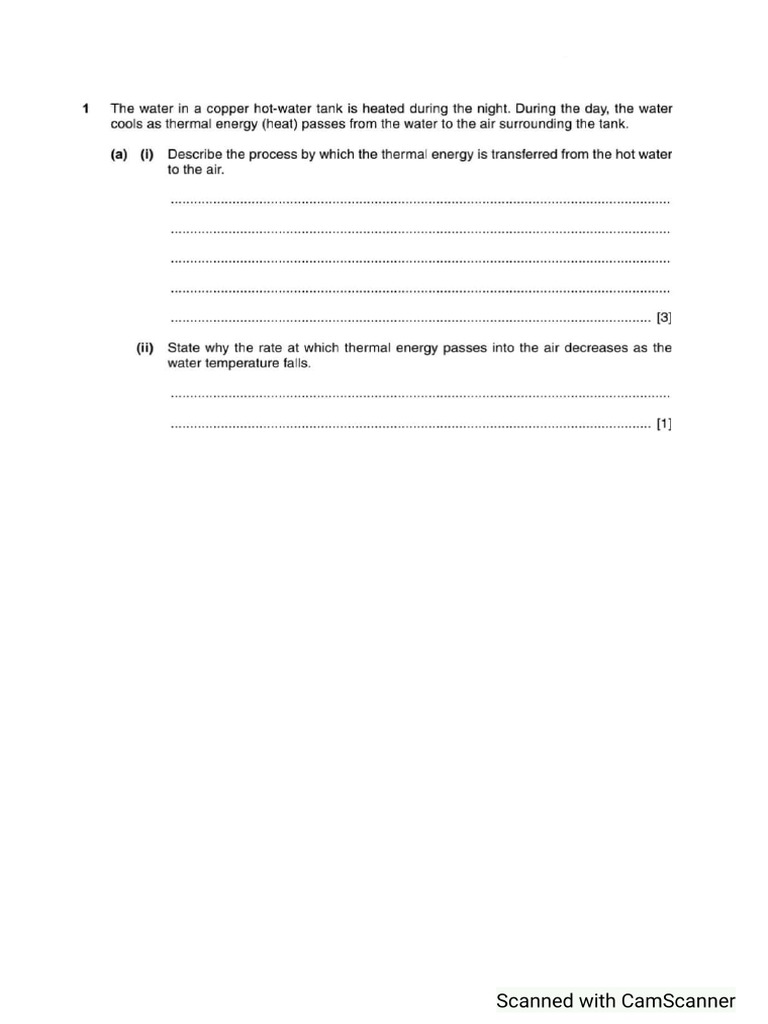 23.2-Thermal Processess-Cie Igcse Physics Ext-Theory-Qp | PDF