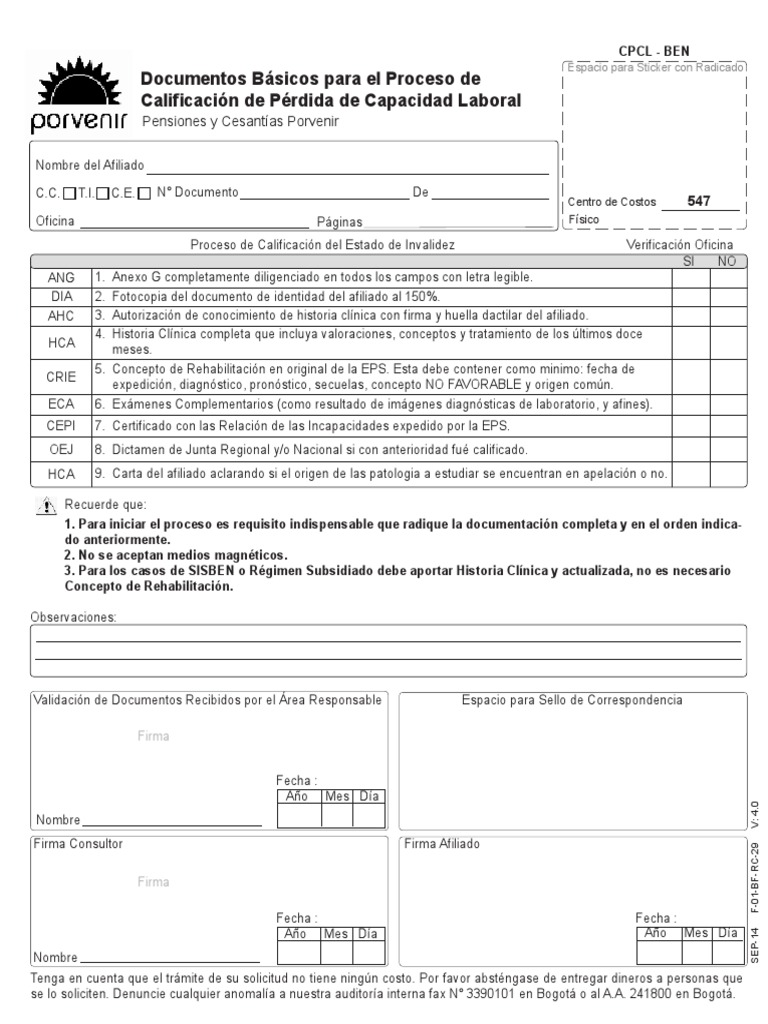 Documentos Valoracion Invalidez | PDF | Medicina | Jubilación