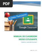 Tutorial - Subir Tareas A Classroom | PDF