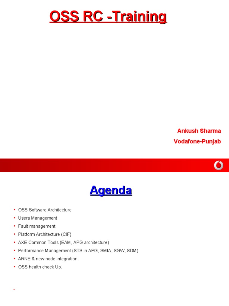 OSS Vfe | PDF | Command Line Interface | Telecommunications